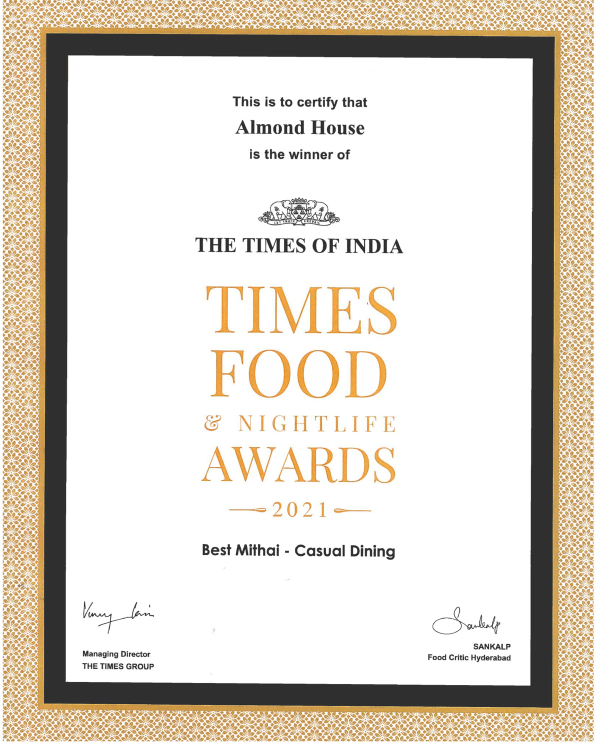 Awards & Accolades